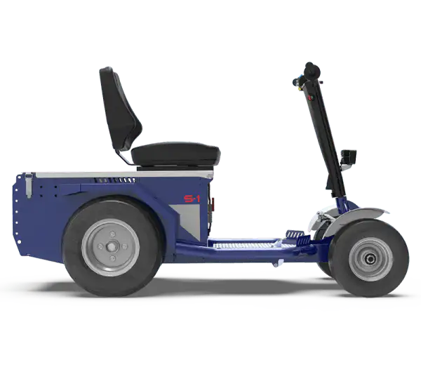 S1 - Cadeo court - Tracteur autoporté électrique - Tractodiff